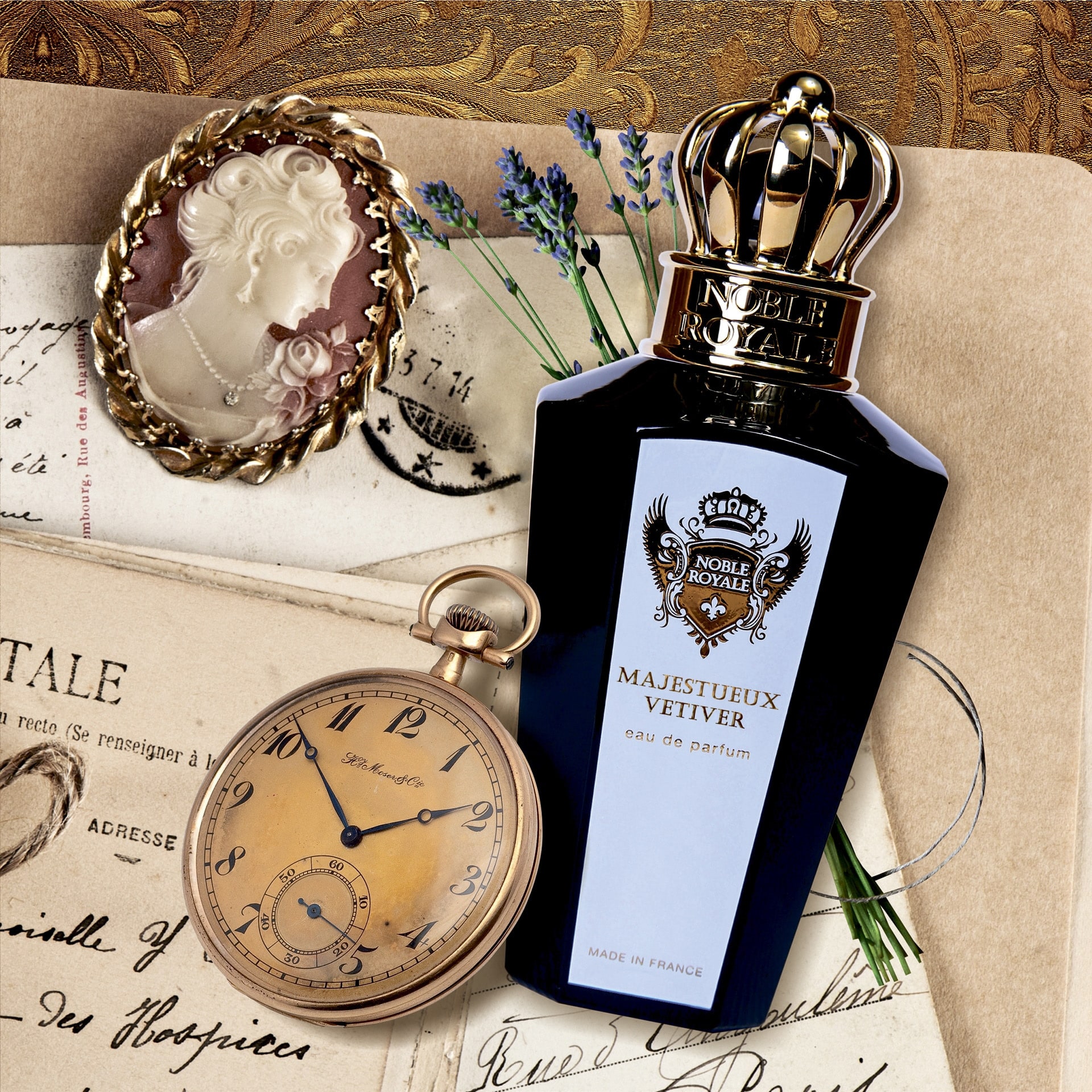 Парфюмированная вода Noble Royale Majestueux Vetiver - Perfume Art ...